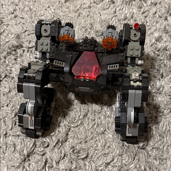Lego | Toys | Lego Black And Gray Mech With Red Highlights | Poshmark